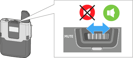MUTE switch