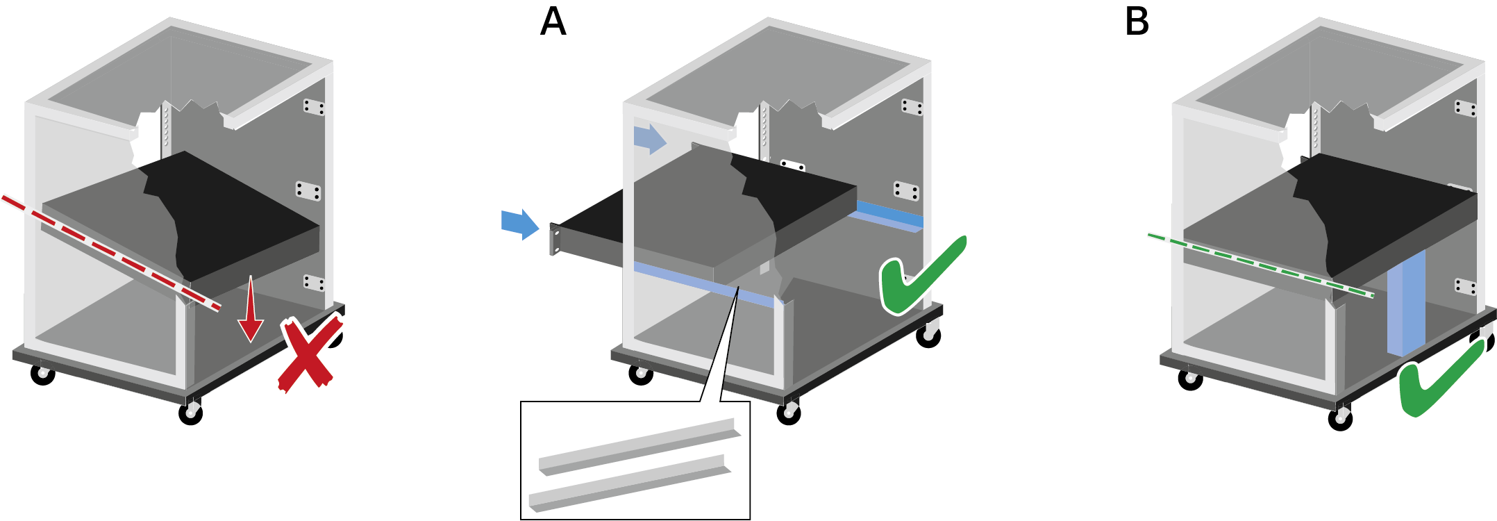 Installing the Base Station in a rack