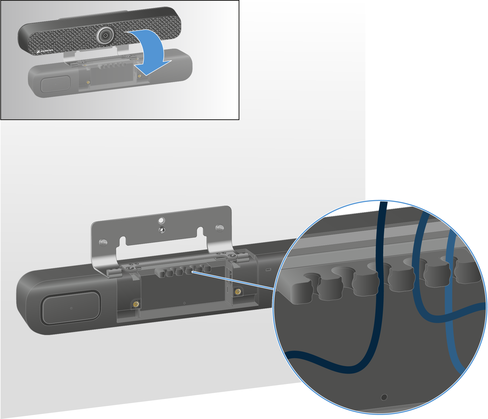 Mounting the TC Bar on the wall