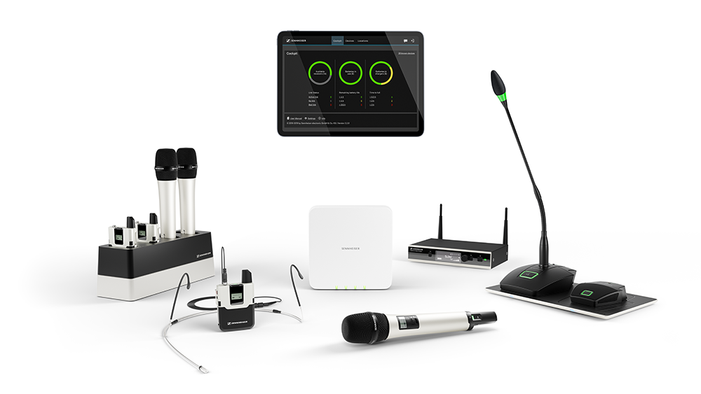 SpeechLine Digital Wireless:información del sistem